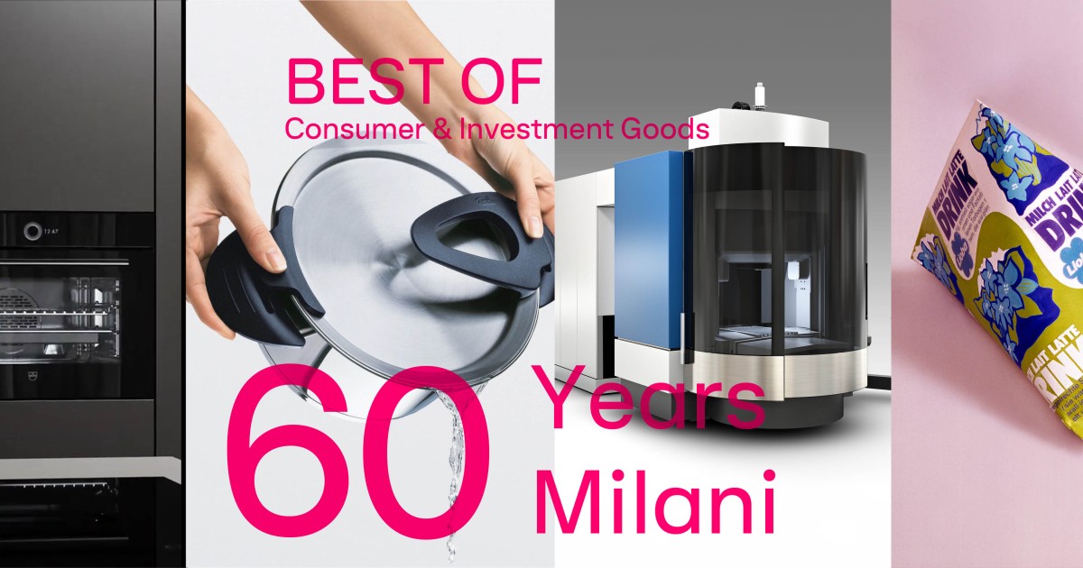 60 Jahre Milani: Design-Highlights in Consumer & Investment Goods